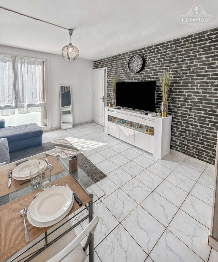 Appartement Moderne Avec Wi-fi Et Balcon - Choisy-le-Roi