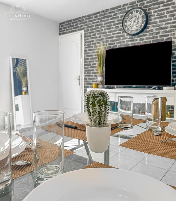 Appartement Moderne Avec Wi-fi Et Balcon - Chevilly-Larue