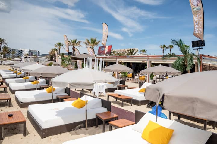 4br Suite By Plaja D’en Bossa W/ Sea View & Pool - Ibiza