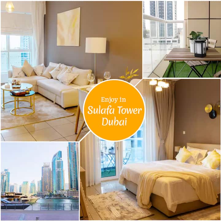 Modern Marina Dubai Stay – Pool | Parking & Perks - Dubái