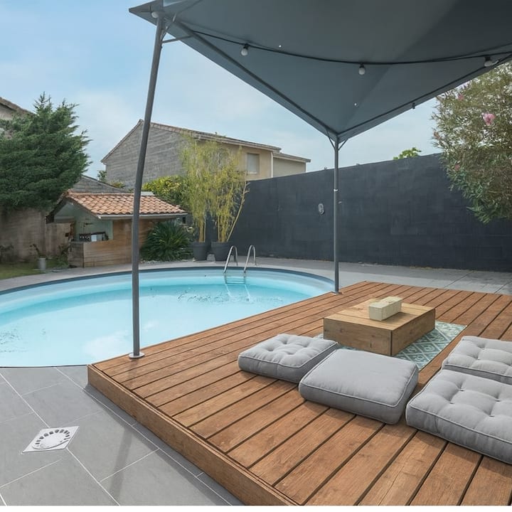Bousquet - Charmante Maison Avec Piscine - Nouvelle-Aquitaine