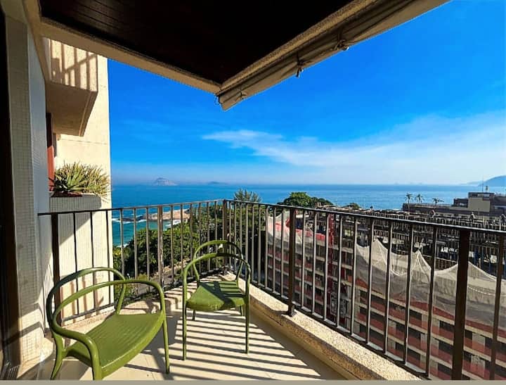 Ms145 Apartamento Espetacular  Vista No Arpoador - Ipanema