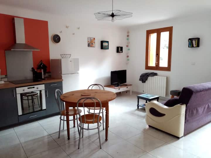 Chambre 3 Places Au Calme - Prades, France