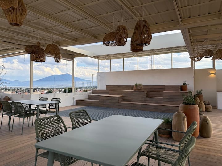 Casa Ana Para 23:centro De Joco Con Roof Garden - Jocotepec