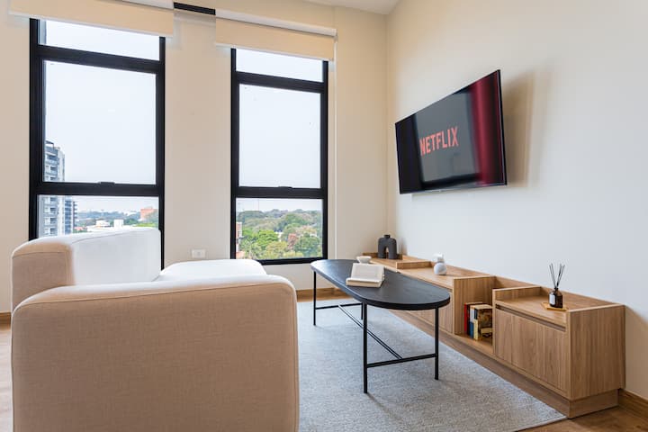 Hestia At Asunción | Cozy, Bright & Smart 1bdr - Paraguay