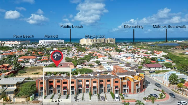 9bd Townhouse Near Beach | Porta Al Sole 2,3&4 - Aruba