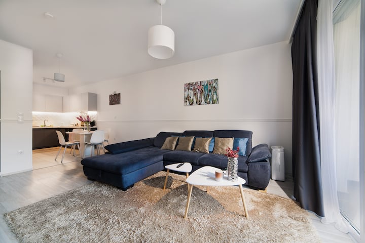 Elegant Newbuilt With Parking And Terrace - Budapest