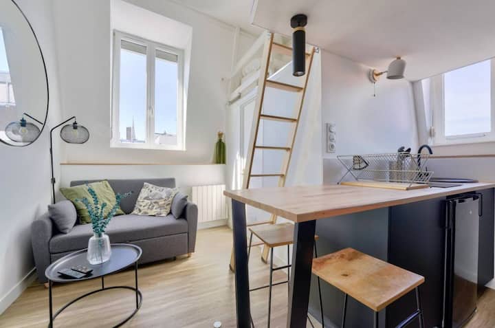 Studio Avec Mezzanine Pour 2 Personnes - Lille