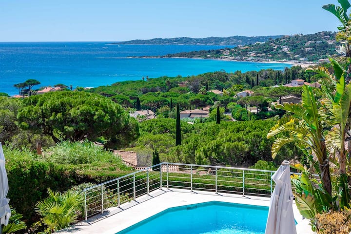 Luxe Villa Met Prachtig Zeezicht - Saint-Tropez