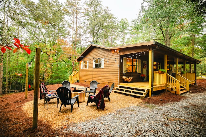 Sugar Pine Cabin Dahlonega Near Downtown/wineries - Dahlonega, GA