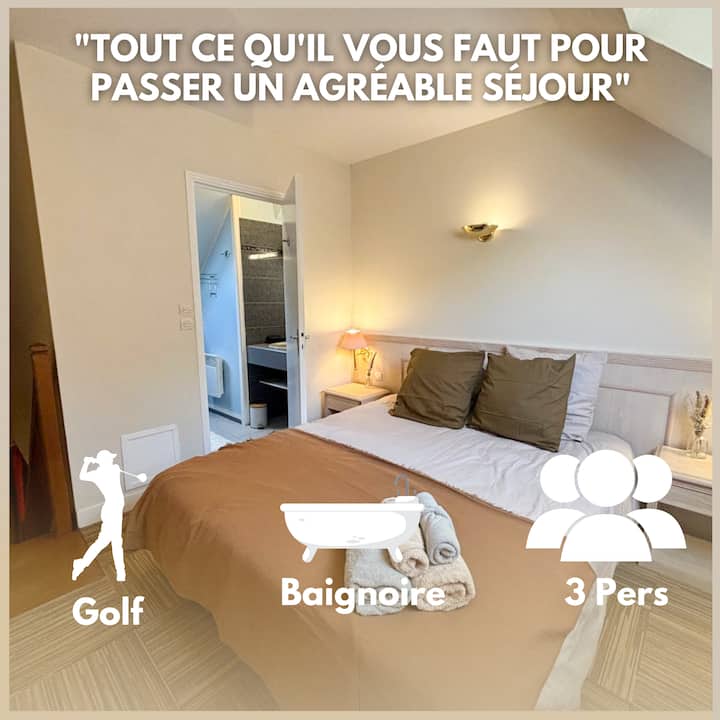 Charmant Duplex*golf*wifi* - Bellême