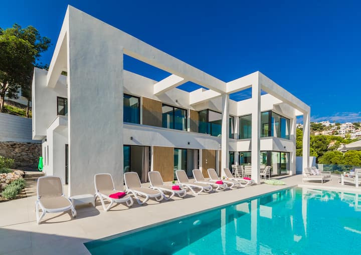 Villa Sonrisa With Amazing Views - Salobreña