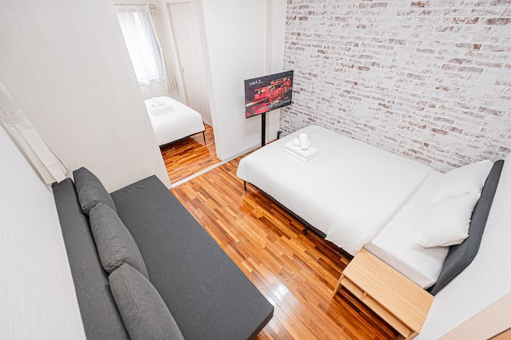 Quiet & Comfortable,shinjuku Area  Apartment For 6 - Tokio