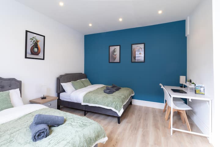 Open Mind Property - 2 Beds & Free Parking - Portsmouth