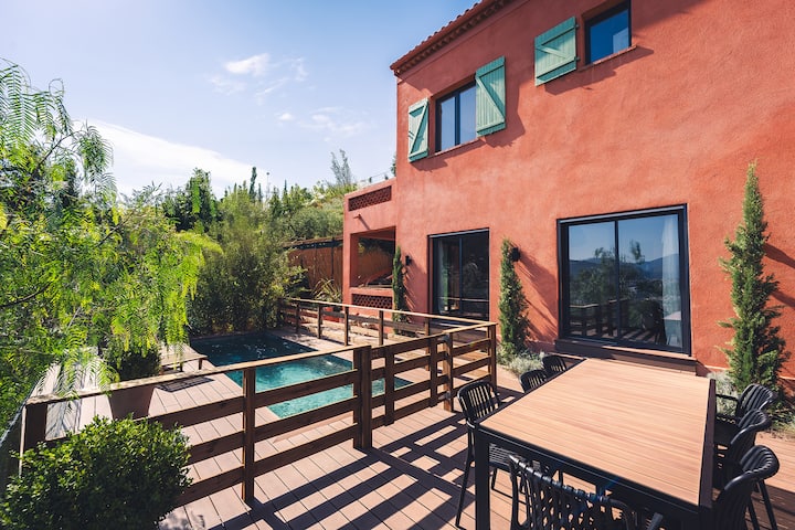 Sublime Villa D’architecte, Piscine Et Parking - Nice
