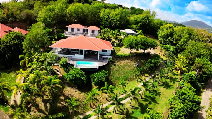 Villa Big Blue Avec Vue Mer Et Piscine - Martinique