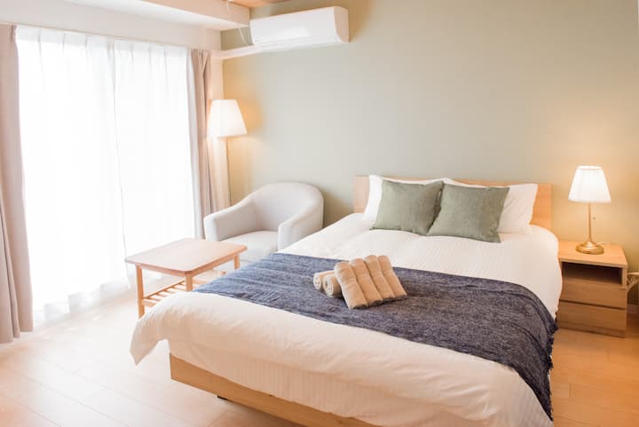 Osaka 2min To Sta. 1k Elevator Condo Wifi Tennoji - Japão