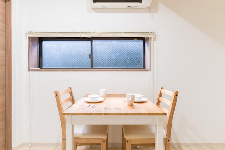 [Vns]tennoji Zoo Cozy 4ppl Apt. Namba Abenomall - Osaka