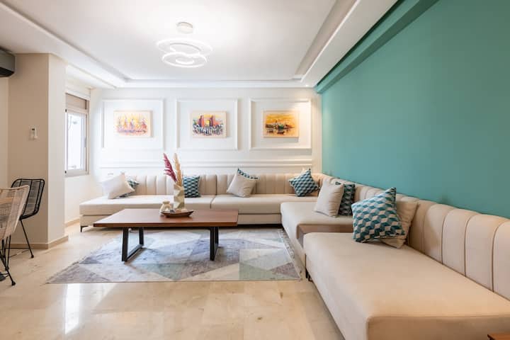 Appartement Design Avec Parking Inclus à Rabat - Rabat