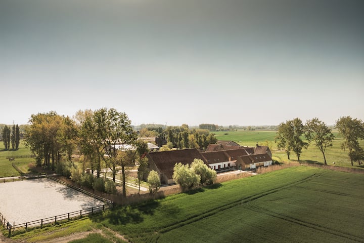 Hoeve De Hemel - Chambre 7 - Lounge - Brujas