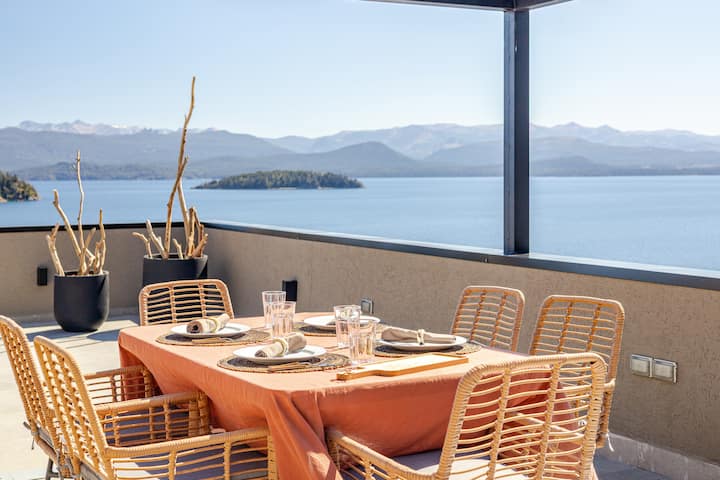 Premium Apartment W/ Jacuzzi, Pool And Grill (H50) - San Carlos de Bariloche