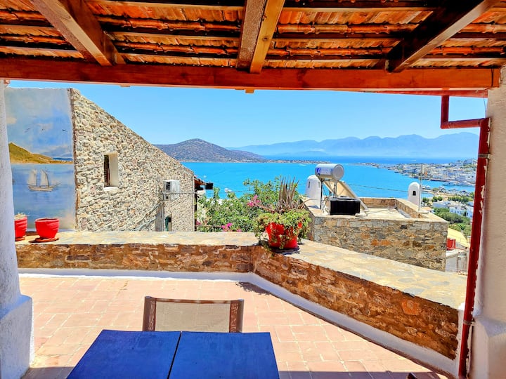 Elounda Seaview | Margarita Stone House & Veranda - Elounda