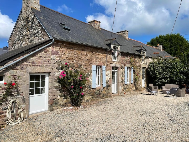 Maison Bretonne, Plages Et Nature, 9 Couchages - France