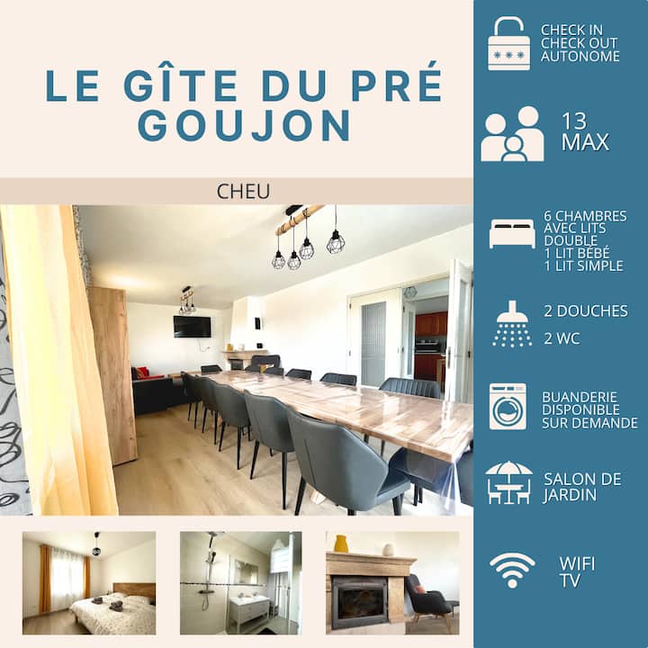 Gîte Du Pré Goujon - Saint-Florentin