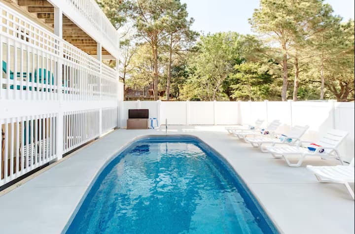 Meant To Beach *Heated*pool, Game Room, Playground - Southern Shores, NC