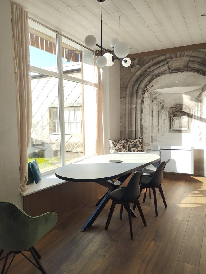 Loft Atypique Neuf, 2 Chambres, Sauna, Terrasse - Ventron