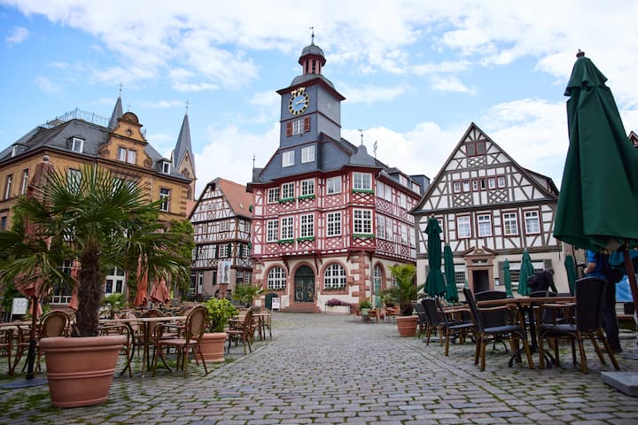 Hygge-flats: Apartment For 2-6 | Wlan | Homeoffice - Heppenheim