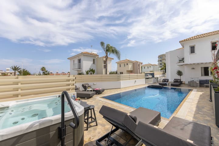 Protaras View 6 -Fig Tree Villa - Central Protaras - Protaras