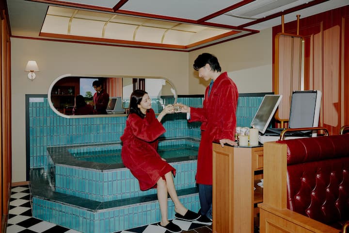 #스파욕조 #블루투스스피커 #아로마오일 #서울숙소 #당산숙소 #감성숙소 #선유도역4분 - Seoul