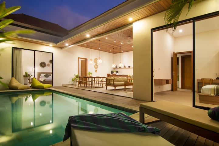 2br Umalas Oasis 3 Villa Escape Quiet & Central - Canggu