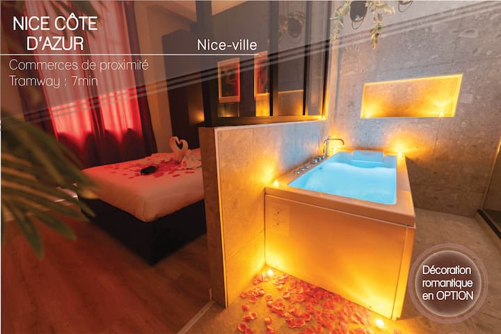 Loft Moderne Avec Jacuzzi Proche De La Mer - Nizza