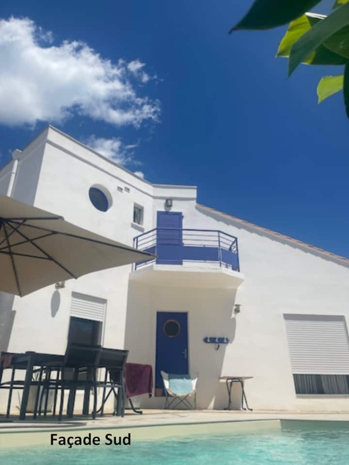 Villa Piscine Superbe Vue Sur Golf / Piano à Queue - La Grande-Motte