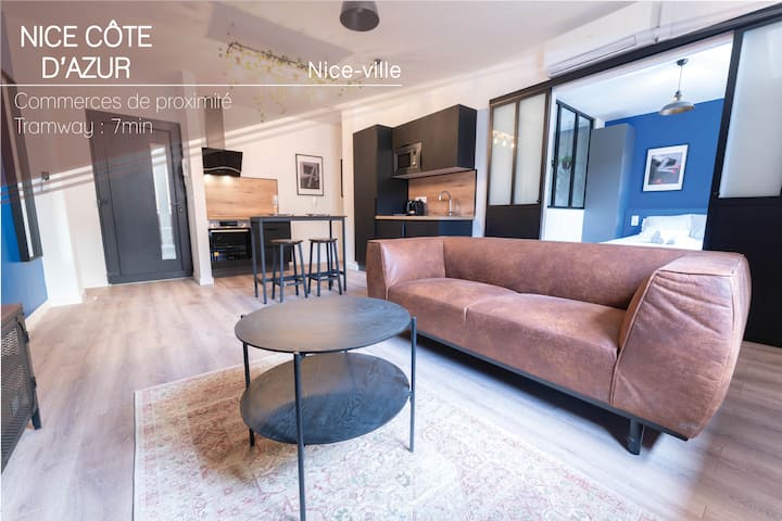 Gare Sncf Nice-jacuzzi- Loft 2 - Niza