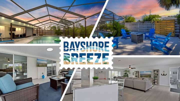 Beaches - Img - Heated Pool - Fire Pit - Sleeps 8 - Bradenton, FL