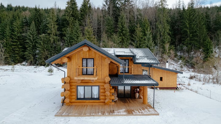 Cabana Cozy Nest Lemn Rotund - Borsec