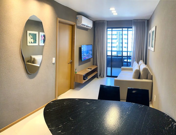 Ponta Verde 70m Da Praia I Apto Moderno I Piscina - Maceió