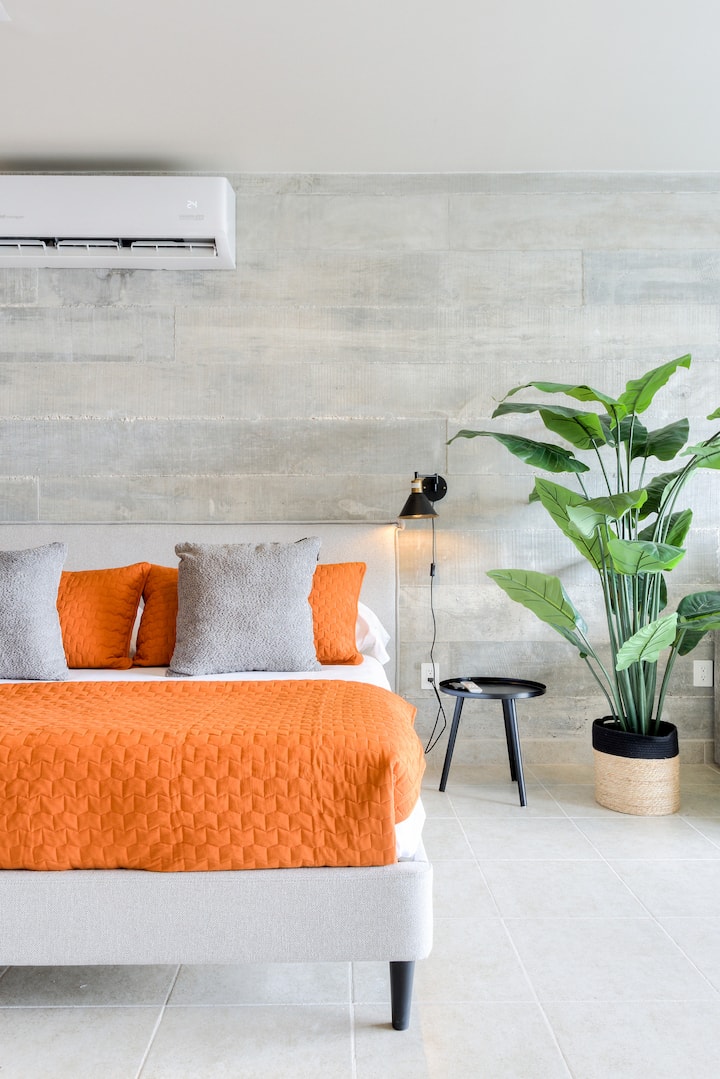 Modern Apartment With Rooftop Pool & Gym - Cancún