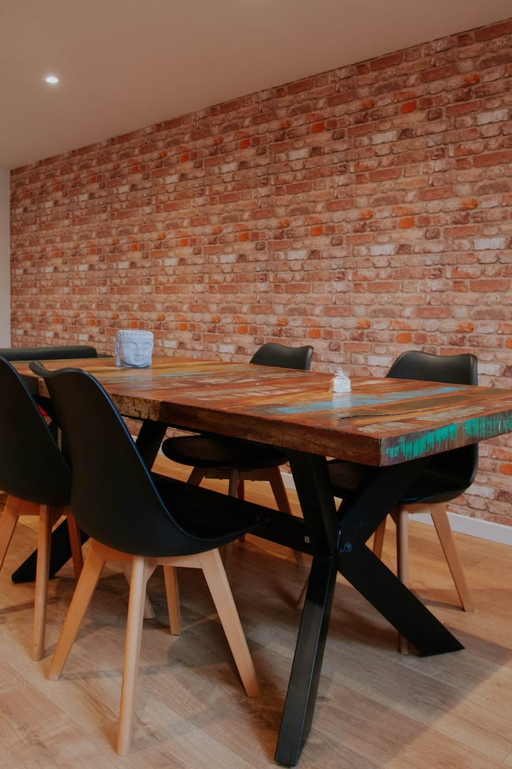 La Roseraie- Confortable Appartement T4 Pour 6 - Cholet