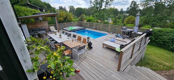House With Pool - Stockholm