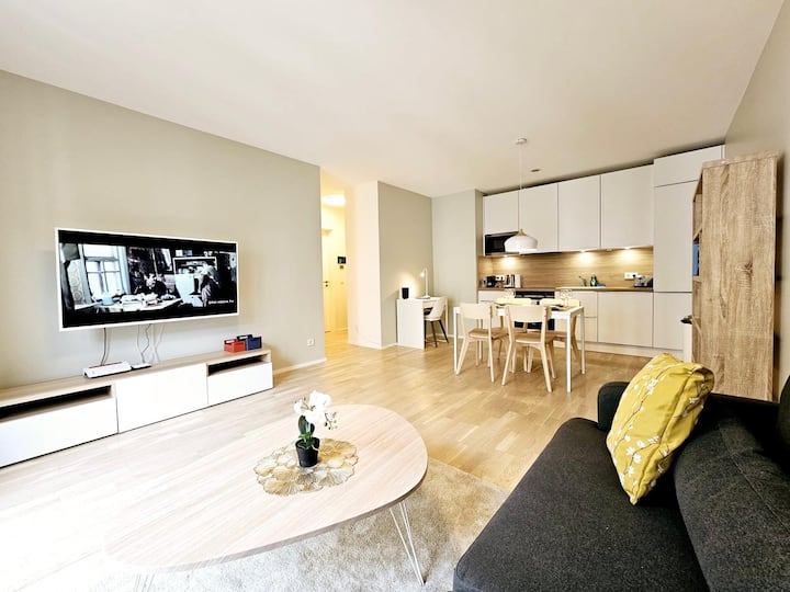 Cozy One Bedroom Flat With Convenient Parking - Luxembourg City