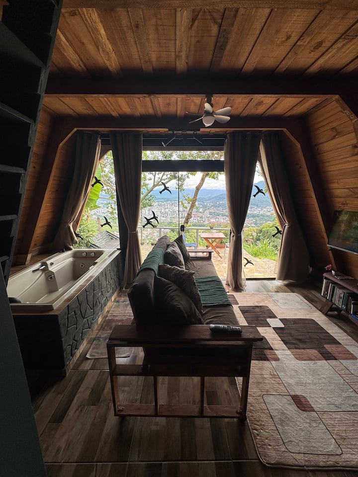 Chalé Paraiso Do Vale, Com Vista Para A Cidade - Santa Catarina (estado)