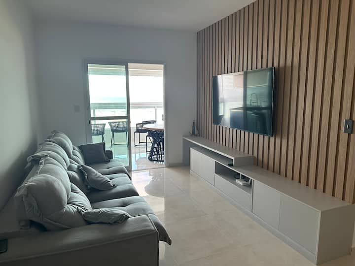 Apartamento Vista Mar 3 Suítes - Praia Grande