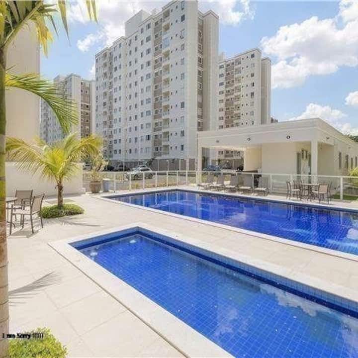 Apartamento Com Piscina Próximo Ao Praia Clube - Uberlândia
