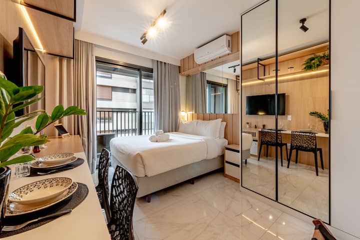 Modern Studio | Congonhas Metro And Shopping Mall - Santo Amaro