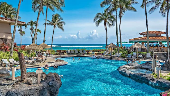 Beachfront Waiohai Club Resort+ Amenities Included - Kauai, HI