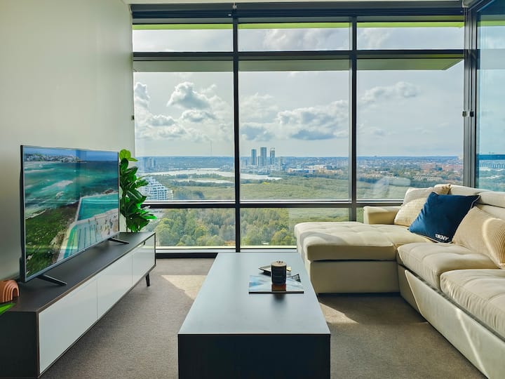 Premium Apartment With Views At Olympic Park - Burwood